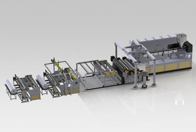 Photovoltaic EVA POE Encapsulant Film Machine For 1300mm Solar Panel