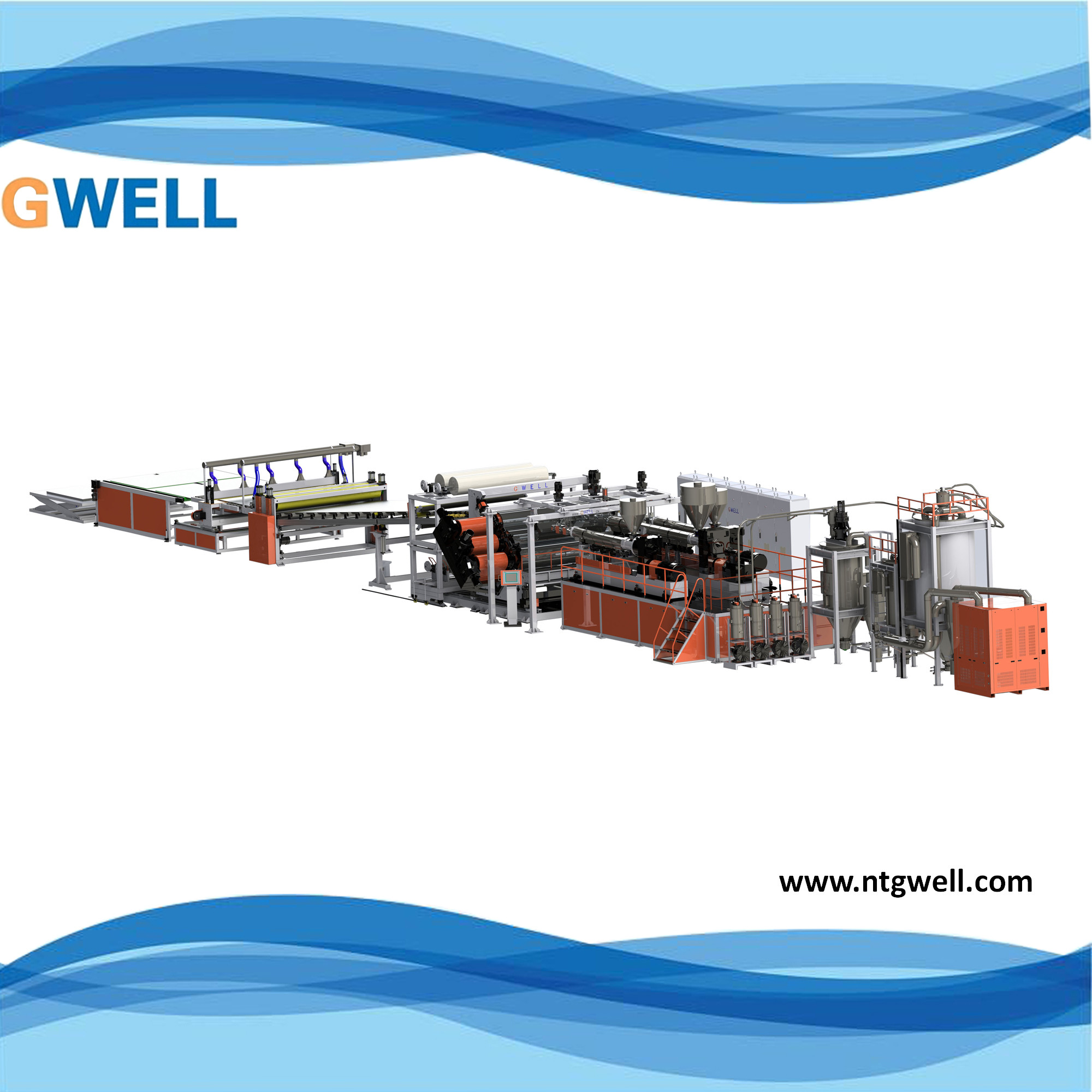 GWELL GPPS Quantum Dot Diffuser Plate Extruder Extrusion Line 2 - 8mm ...