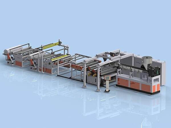 EVA/POE Solar Film Extrusion Line For Solar Panel Encapsulation liner ...