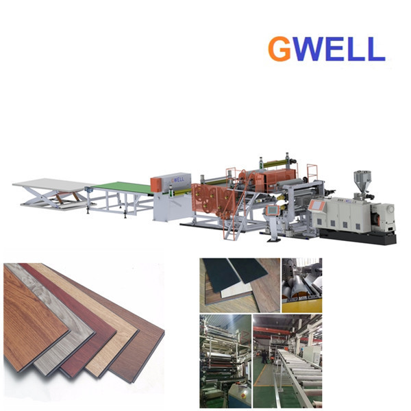 PVC Flooring Production Line PVC Floor Making Machine Manufacturing Process