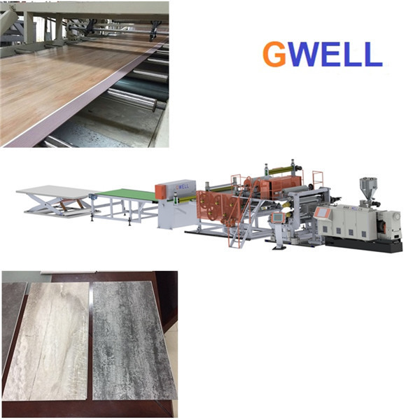 LVT Spc Production Line Manufacturing Process