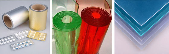 1220mm Pvc Sheet Machine Transparent Rigid Sheet Extrusion Line Plant