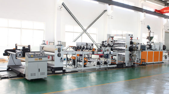 1800mm Transparent Hard Film PVC Sheet Extrusion Machine Equipment