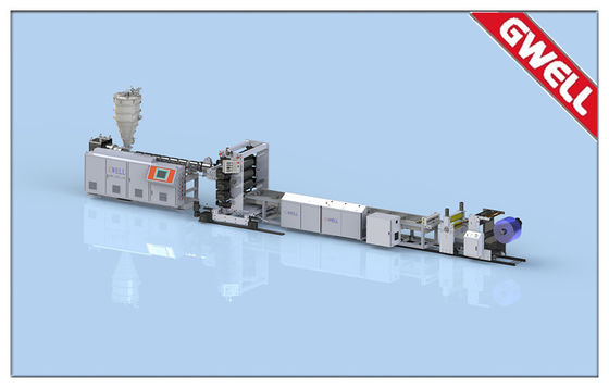 CHINA GWELL Highly transparent PVC soft curtain sheet extrusion line