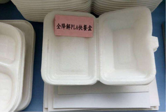 Customized PLA Sheet Making Machine PLA Thermoforming Three Layer Sheet ...