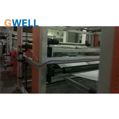 Composite Plastic TPU Cast Film Extrusion Line Single Screw 500kg/H
